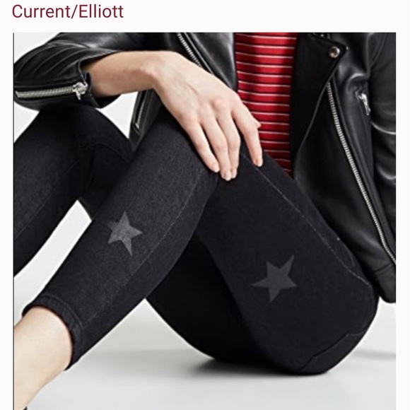 Current/Elliott | Jeans | Nwt Current Elliott High Waist Silhouette ...